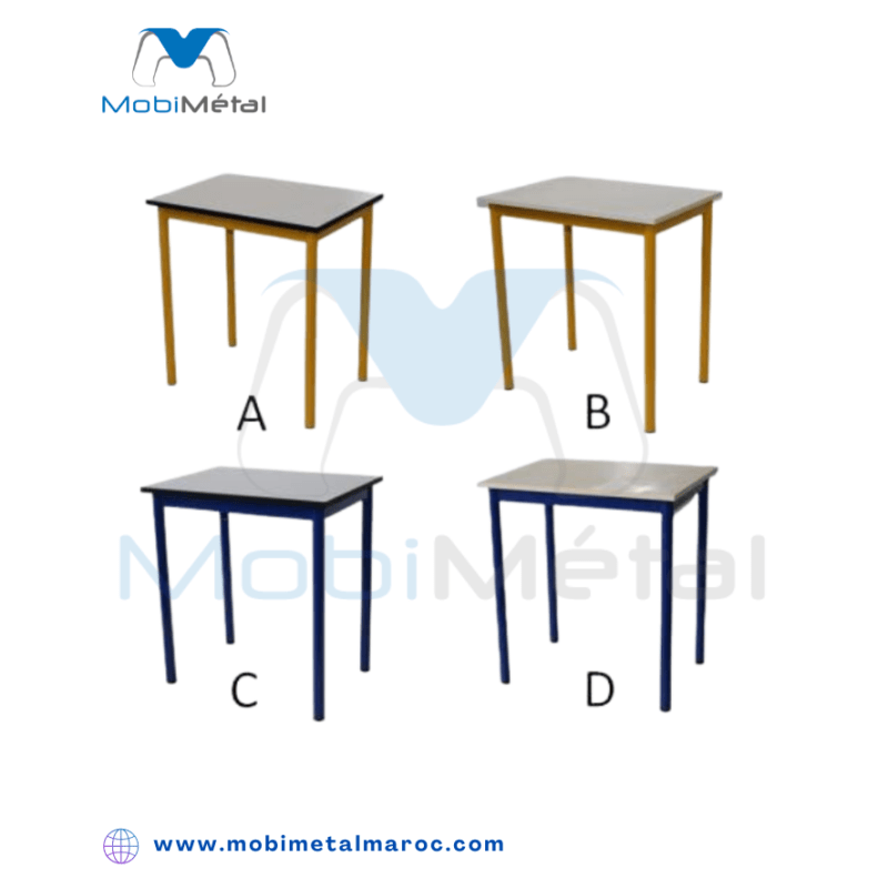 Table Individuelle Table-scolaire Mobimetal-Maroc 2026